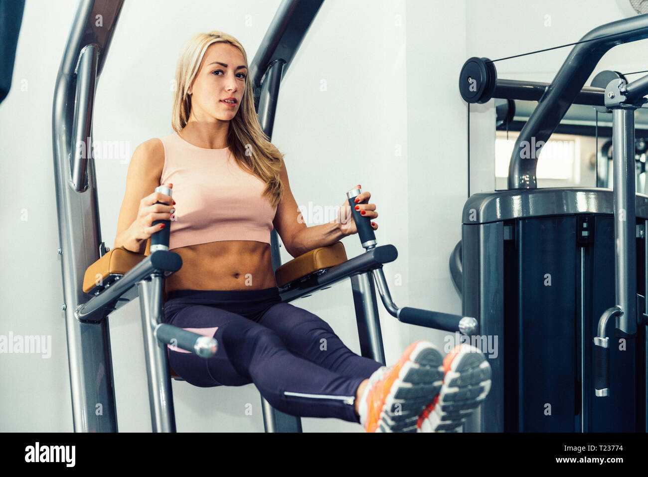Triceps Machine High Resolution Stock Photography and Images - Alamy