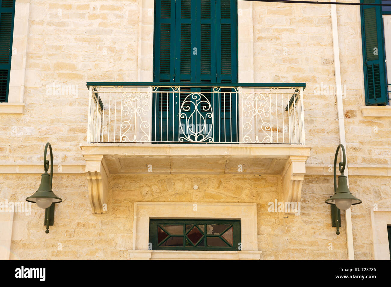 Metallic Beige Building