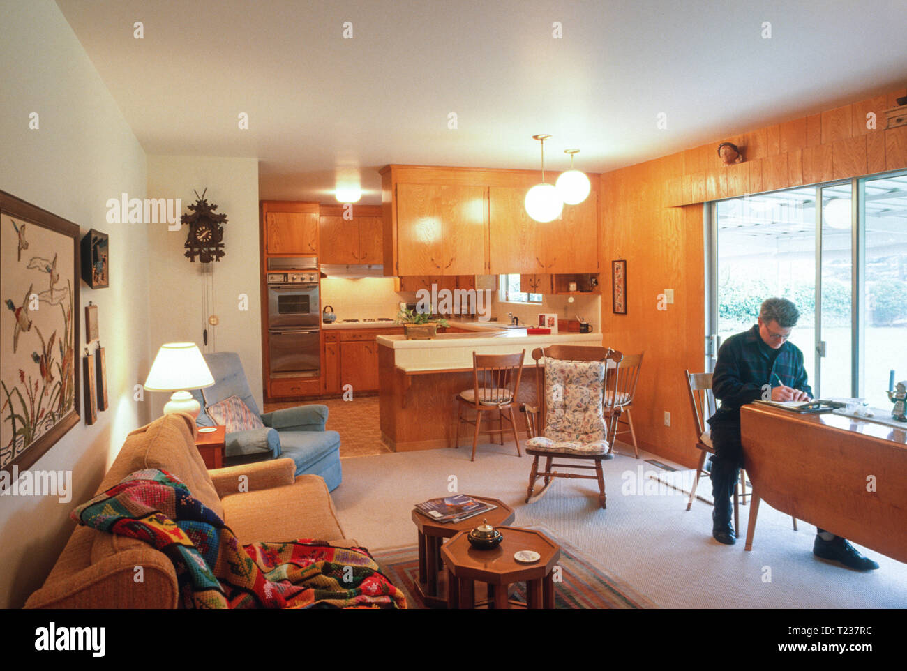 1960s Interior Home High Resolution Stock Photography and Images - Alamy