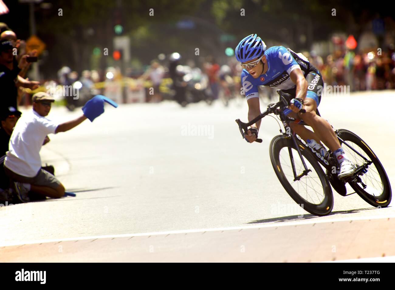 Bicycle race, heading for the finish line Stock Photo - Alamy