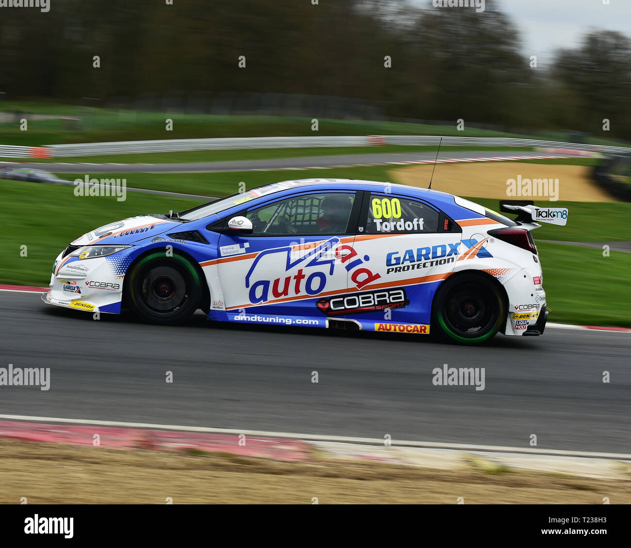 Sam Tordoff, Honda Civic Type R, BTCC launch day and media event ...