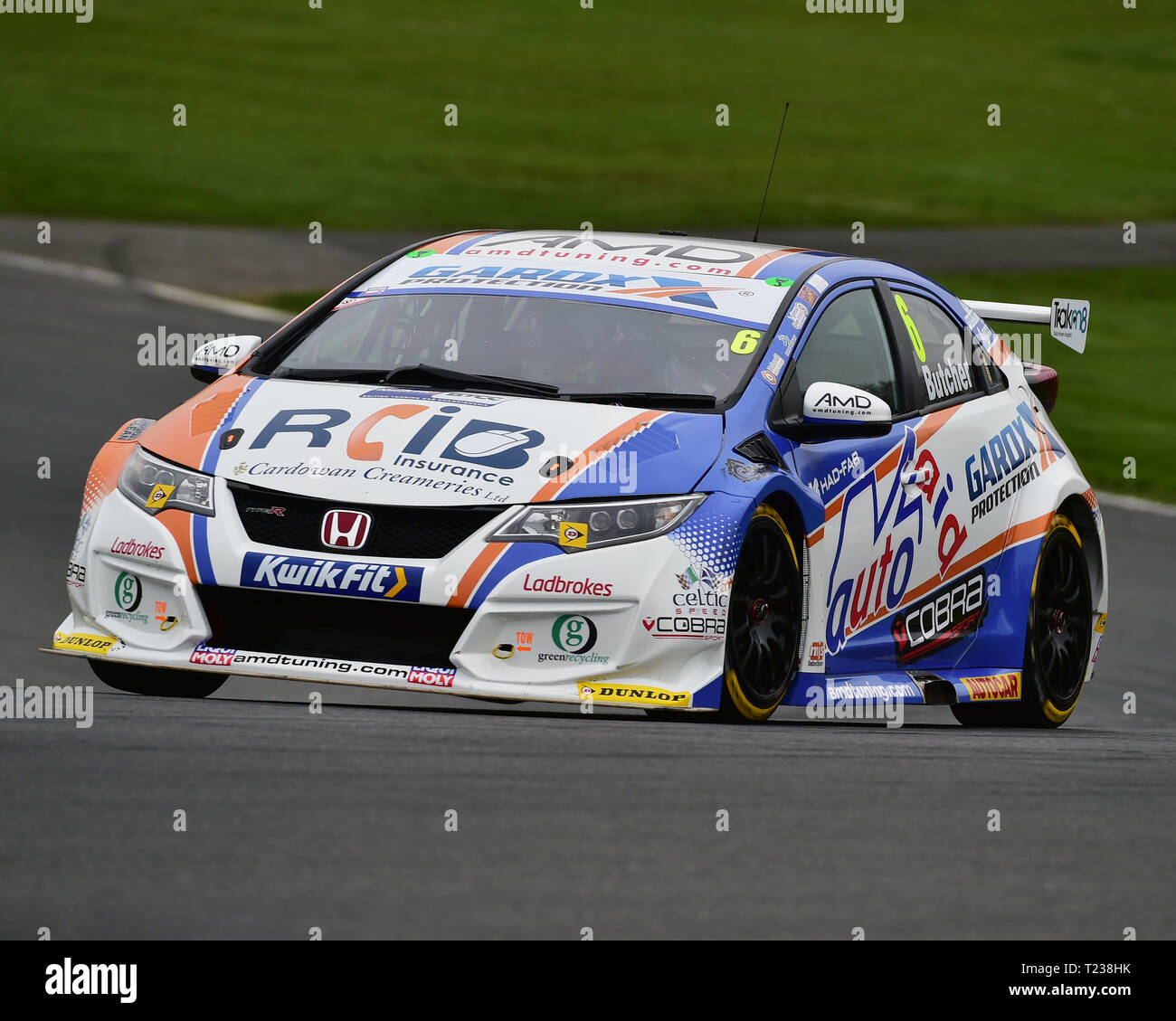 Rory Butcher, Honda Civic Type R, BTCC launch day and media event ...