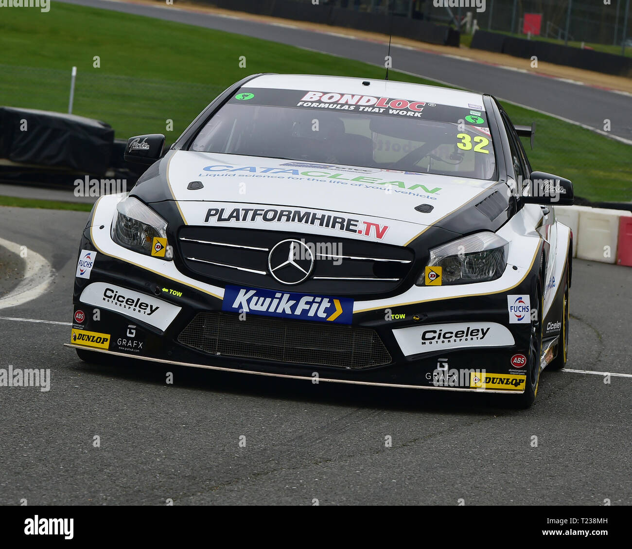 Daniel Rowbottom, Mercedes Benz A-Class, BTCC launch day and media ...