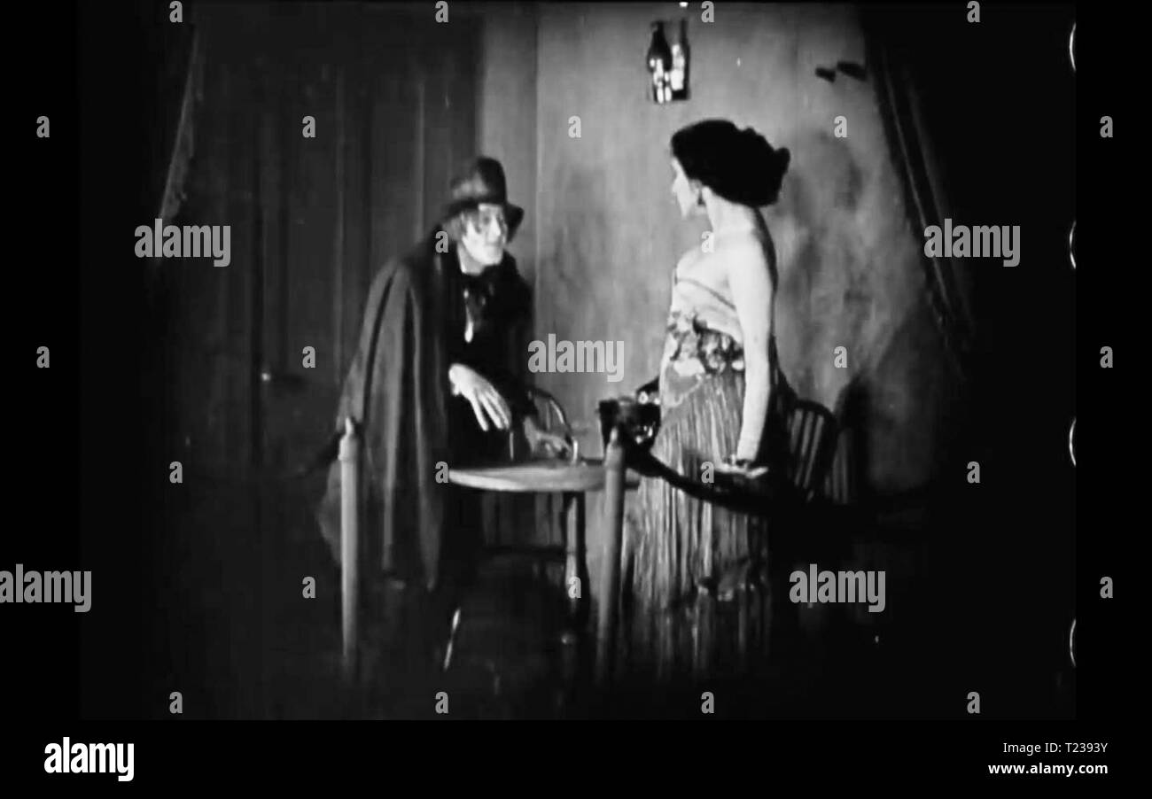 Dr Jekyll and Mr Hyde 1920 movie screen Stock Photo - Alamy