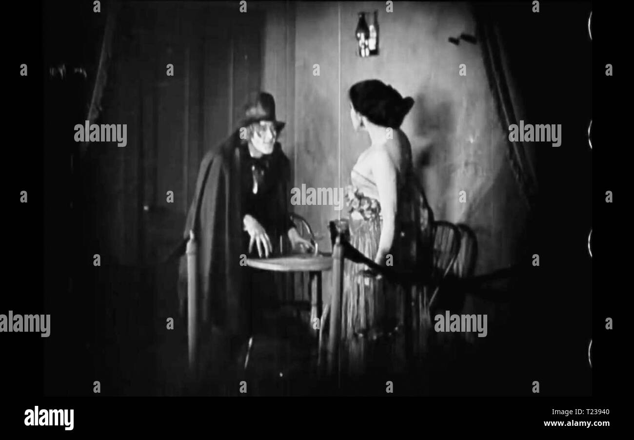 Dr Jekyll and Mr Hyde 1920 movie screen Stock Photo - Alamy