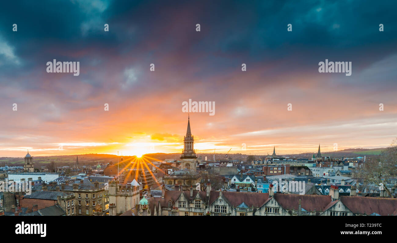 Oxford skyline hi-res stock photography and images - Alamy