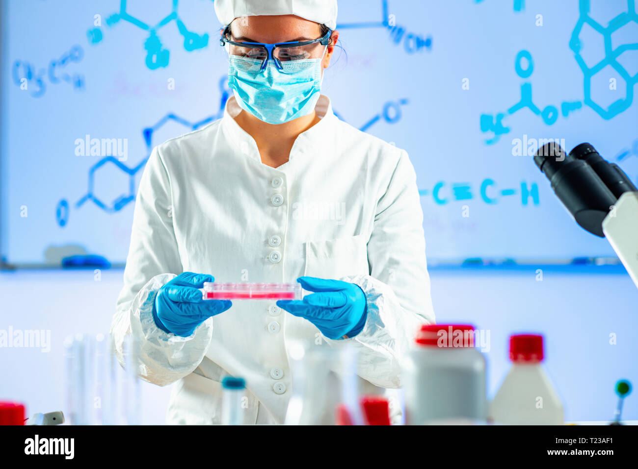 Life science research laboratory Stock Photo - Alamy