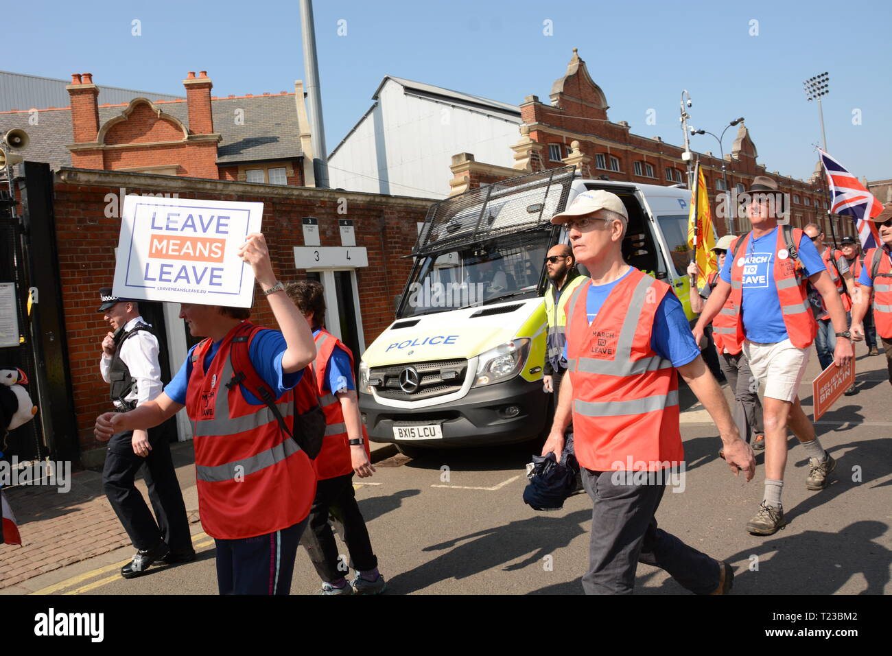 Leave Means Leave Rally on the day the UK was supposed to leave the EU ...