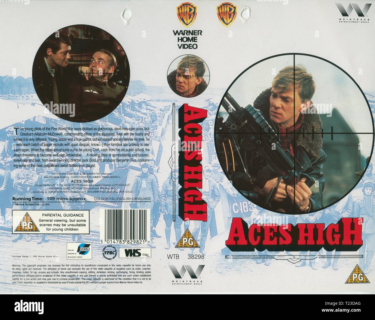 Aces High (1976) Publicity information, Date: 1976 Stock Photo - Alamy