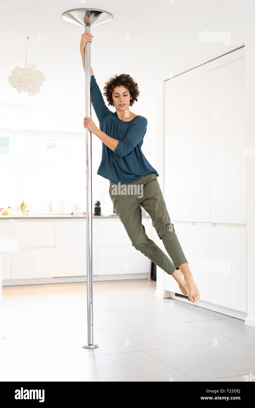 Pole dance hi-res stock photography and images - Alamy