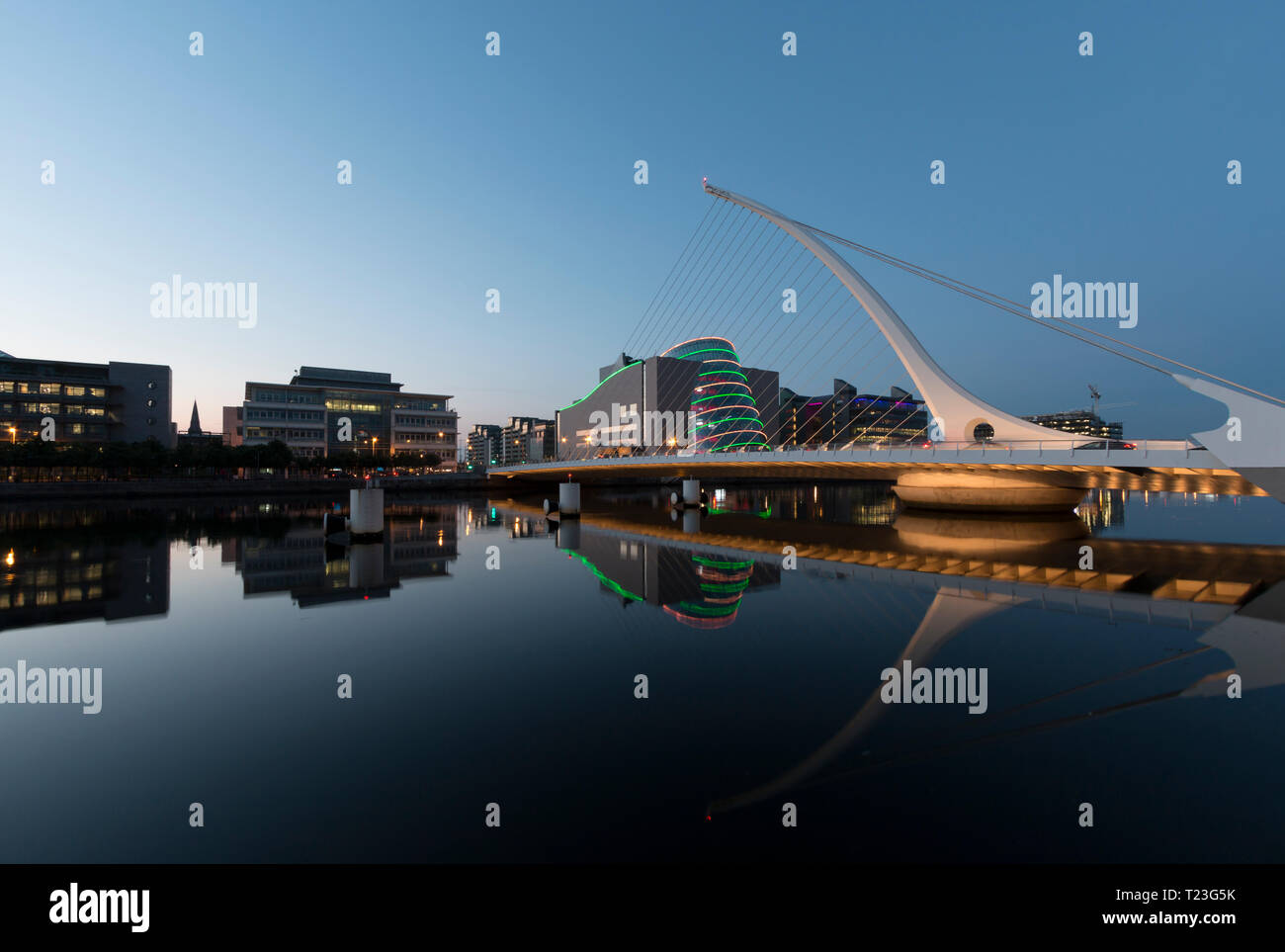 Dublin Samuel Beckett Bridge High Resolution Stock Photography and ...