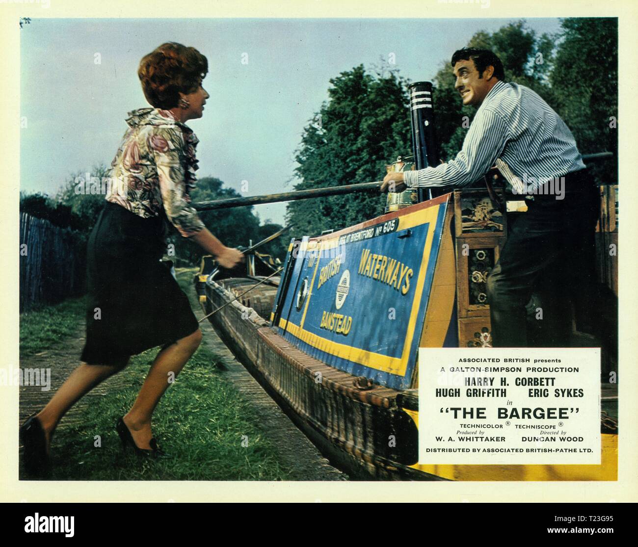 The Bargee (1964) Harry H Corbett, Miriam Karlin, Date: 1964 Stock ...