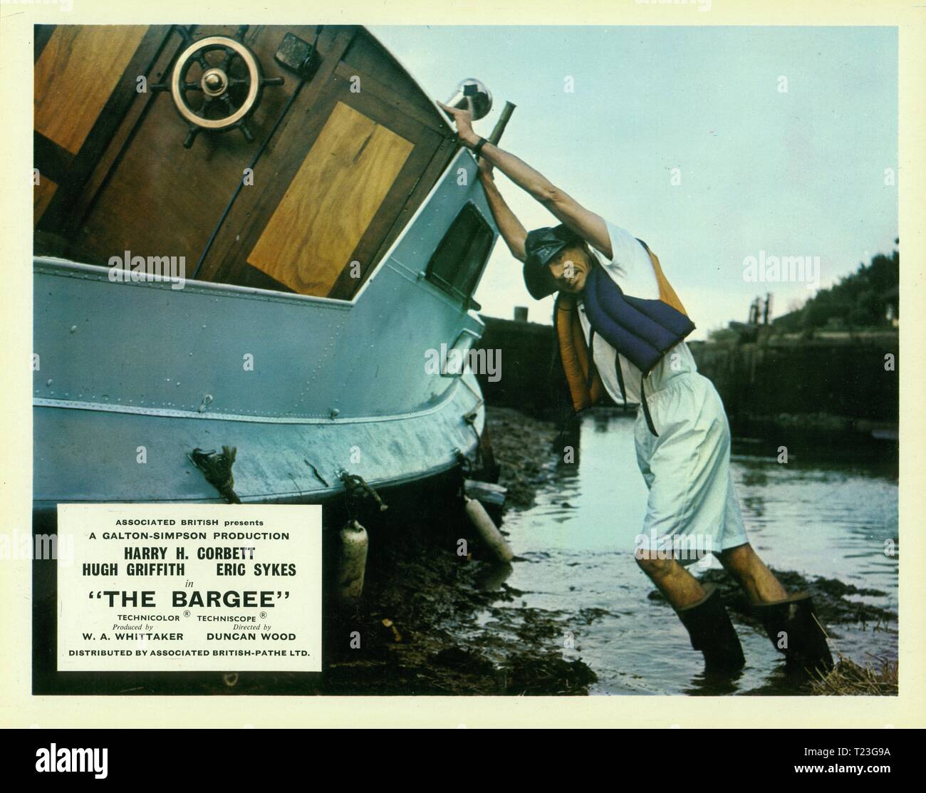 The Bargee (1964) Eric Sykes, Date: 1964 Stock Photo - Alamy