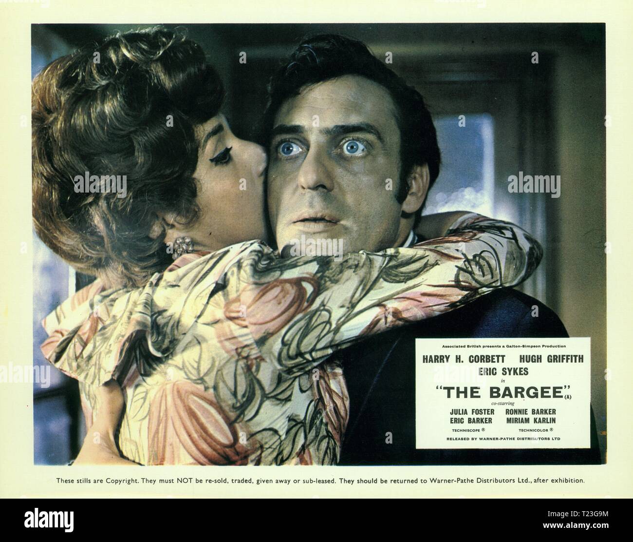 The Bargee (1964) Harry H Corbett, Miriam Karlin, Date: 1964 Stock ...