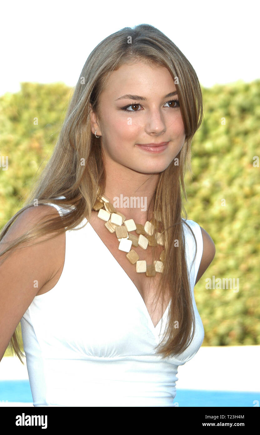 Emily VanCamp at the 2003 Teen Choice Awards, held on August 2, 2003 ...