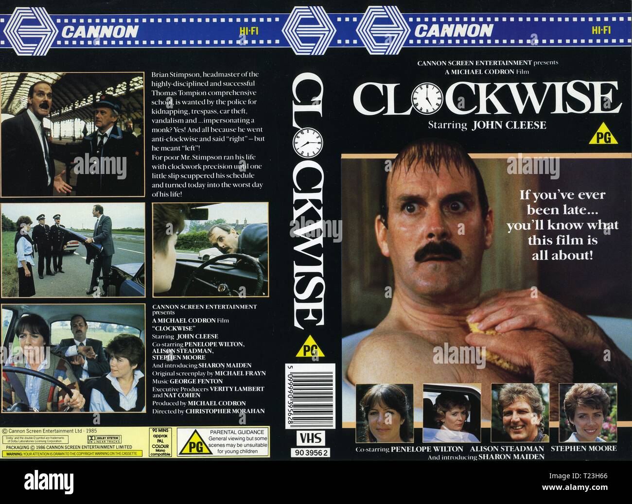 Clockwise (1986) John Cleese, Publicity information, Date: 1986 Stock ...