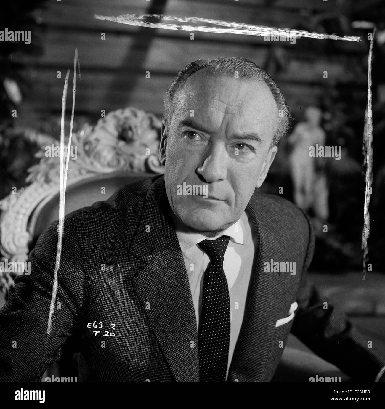 The Cracksman (1963) George Sanders, Date: 1963 Stock Photo - Alamy
