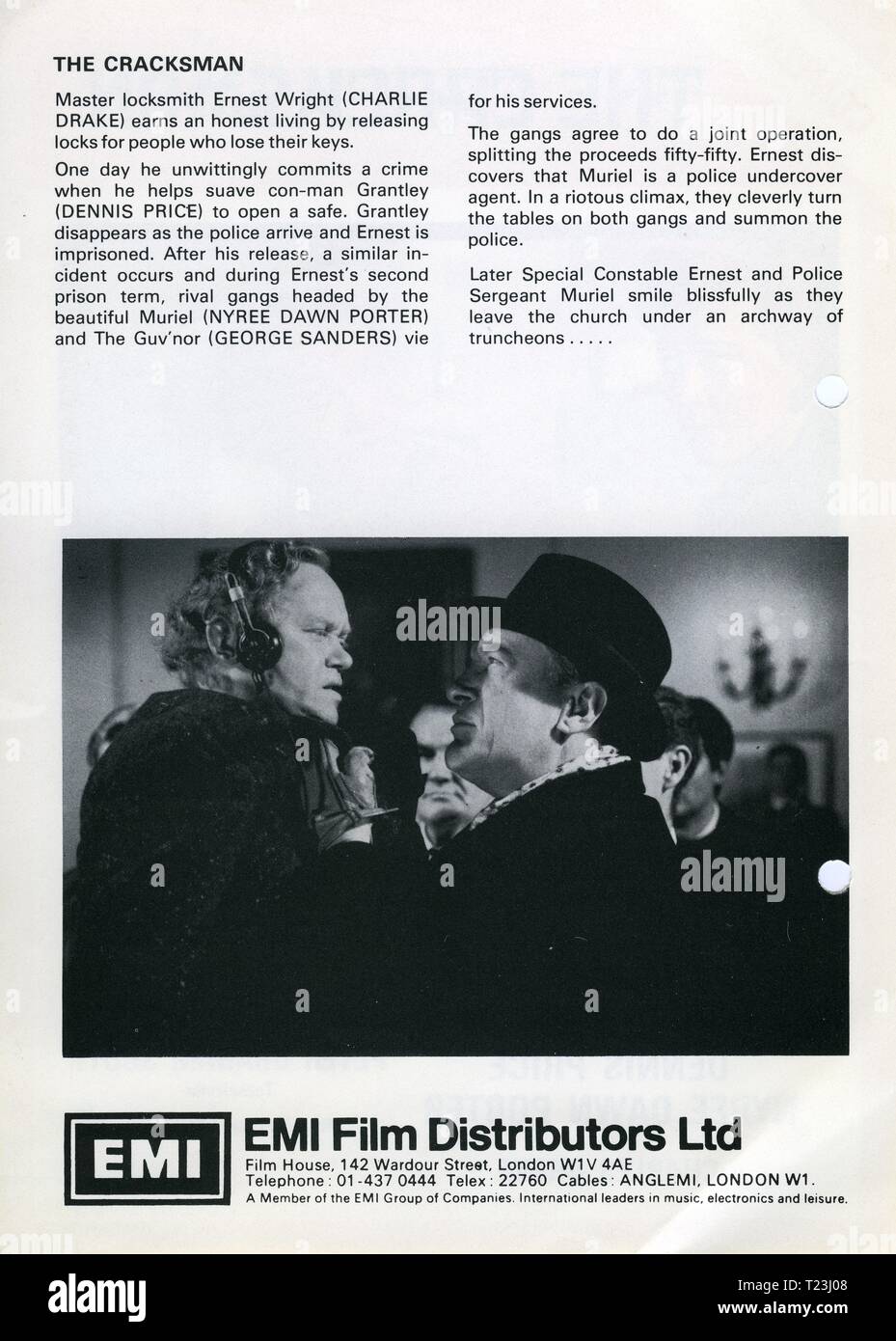 The Cracksman (1963) Date: 1963 Stock Photo - Alamy
