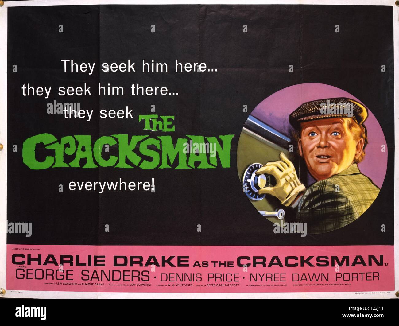 The Cracksman (1963) Charlie Drake, Date: 1963 Stock Photo - Alamy