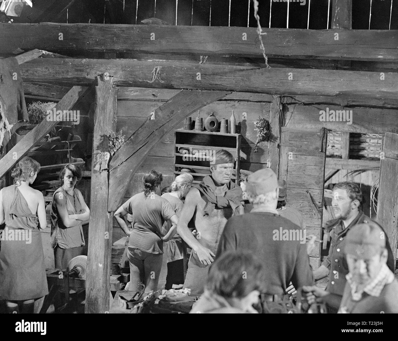 Cross of Iron (1977) Burkhard Driest, Date: 1977 Stock Photo - Alamy