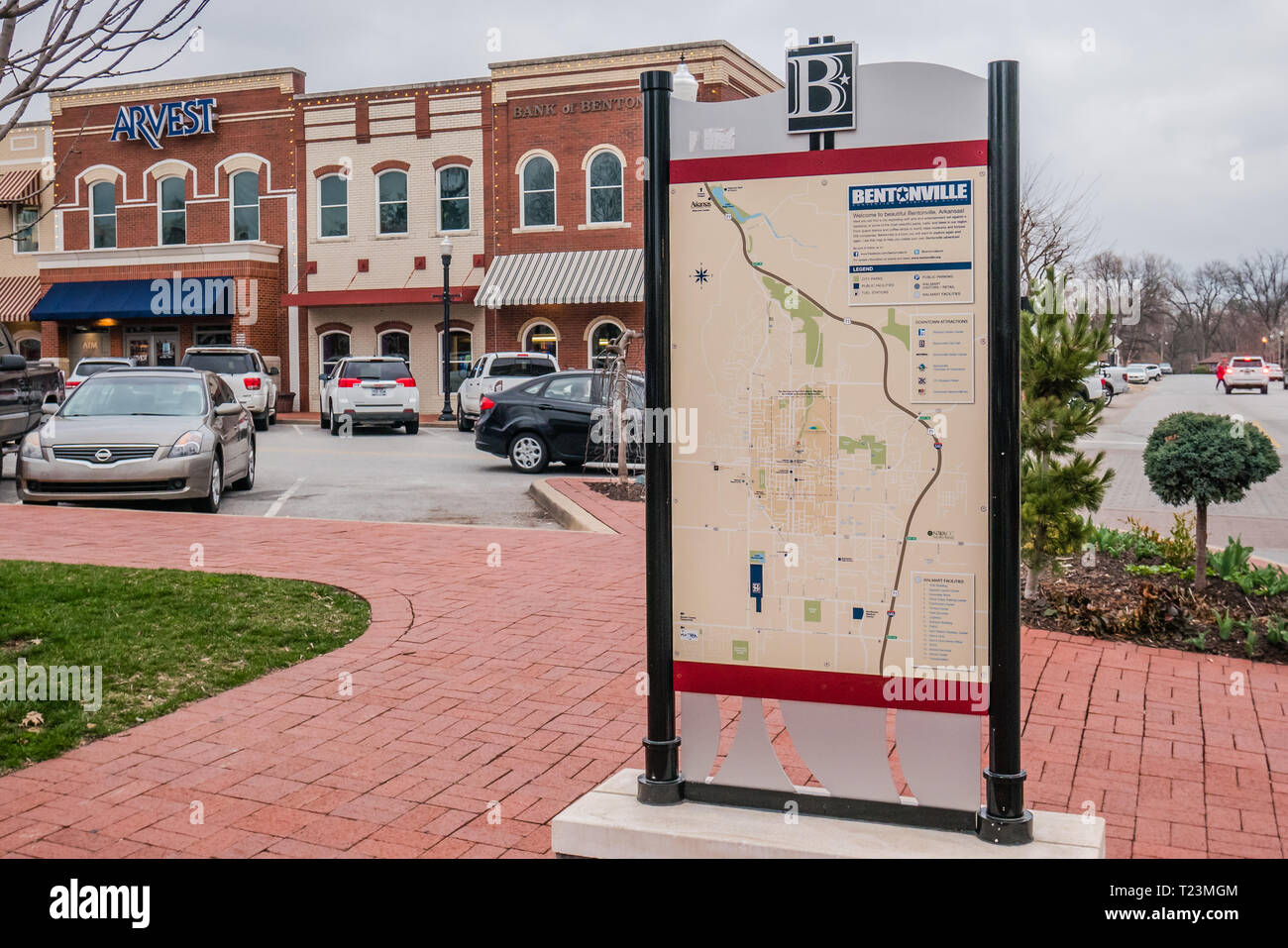 Downtown map hi-res stock photography and images - Alamy