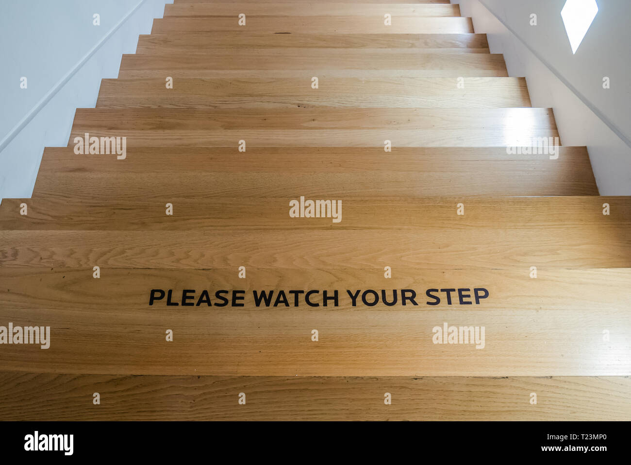 Watch your step stairs hi-res stock photography and images - Alamy