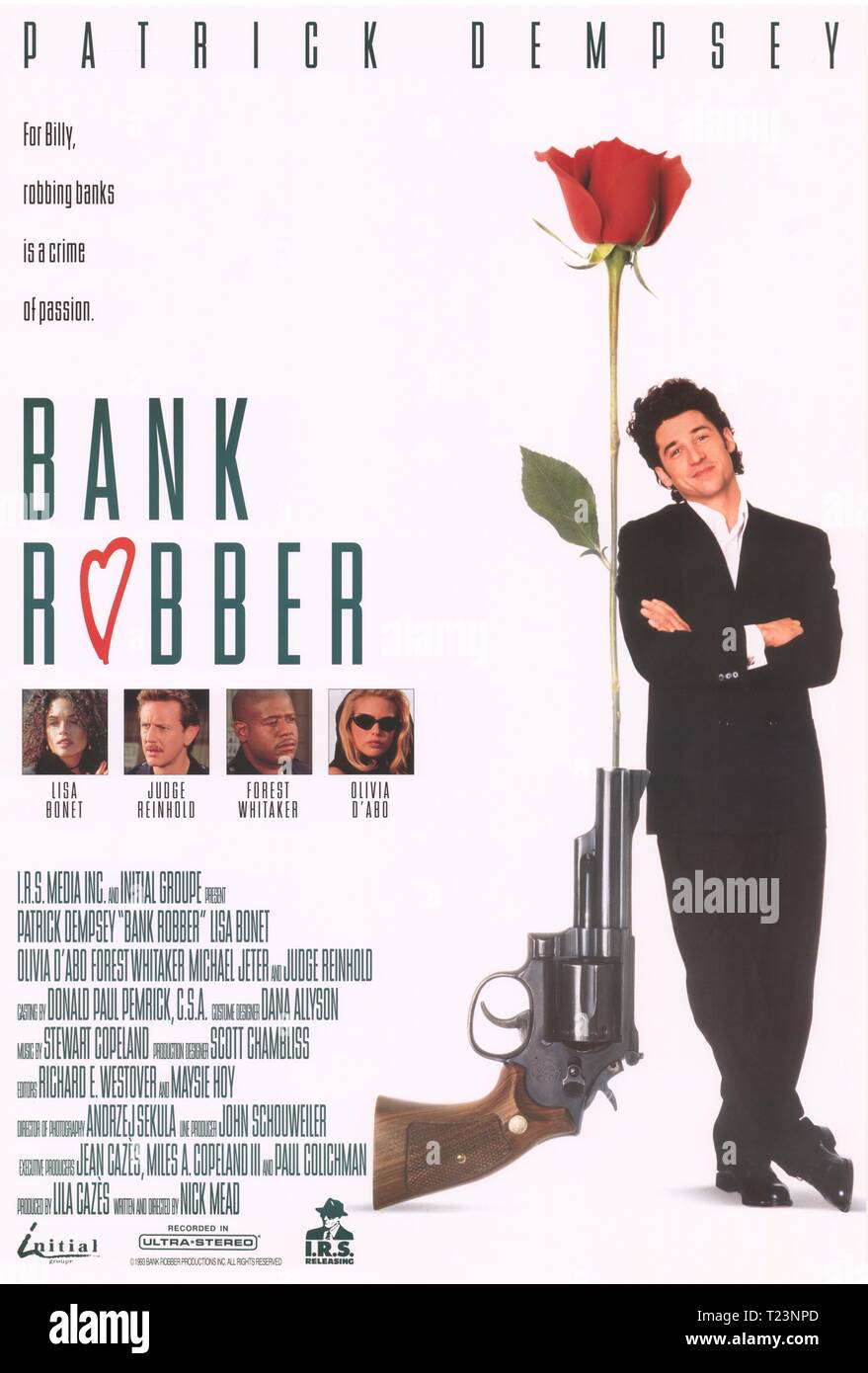 Bank Robber (1993) Patrick Dempsey Date: 1993 Stock Photo - Alamy