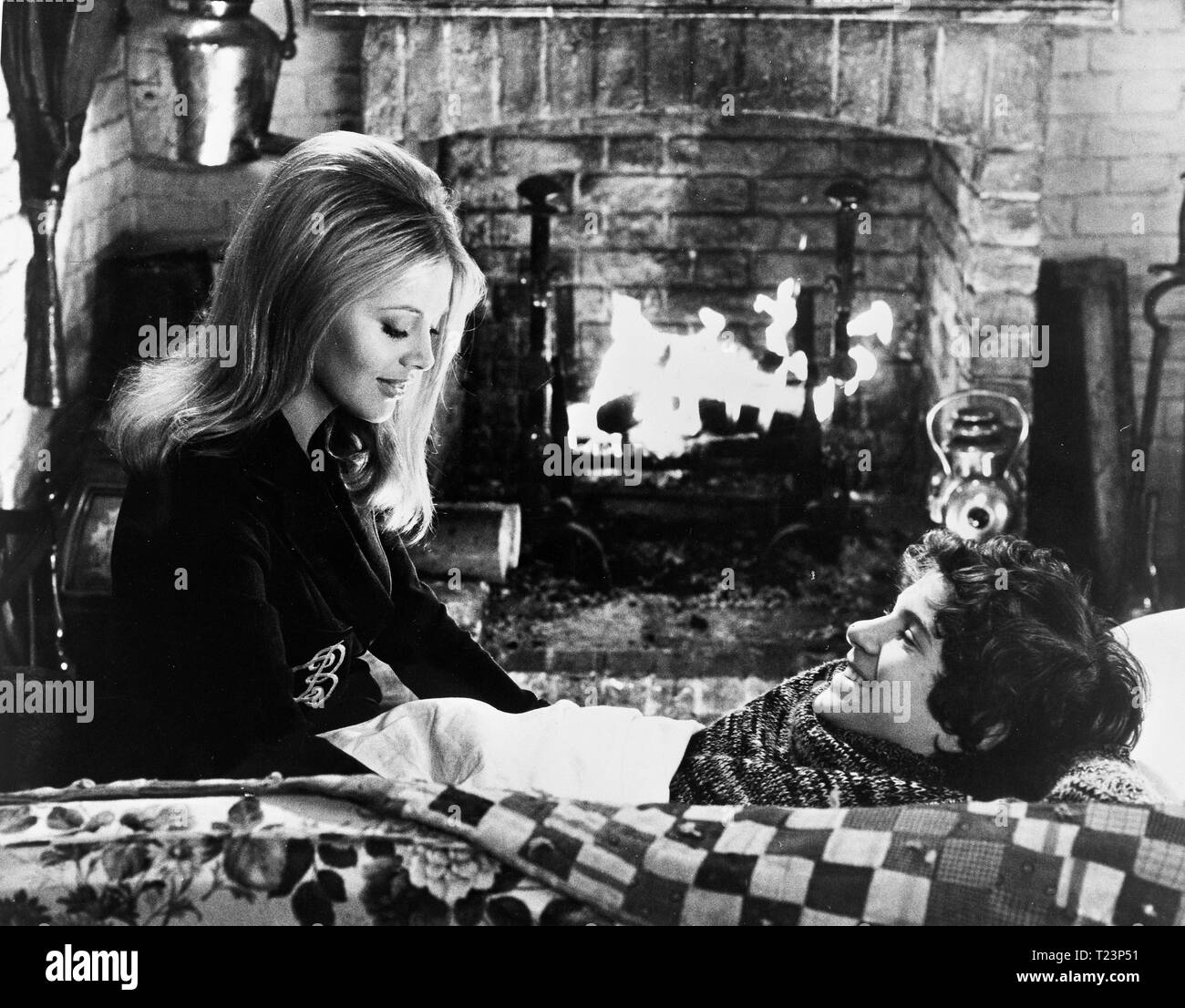 Baxter (1973) Scott Jacoby, Britt Ekland, Date: 1973 Stock Photo - Alamy