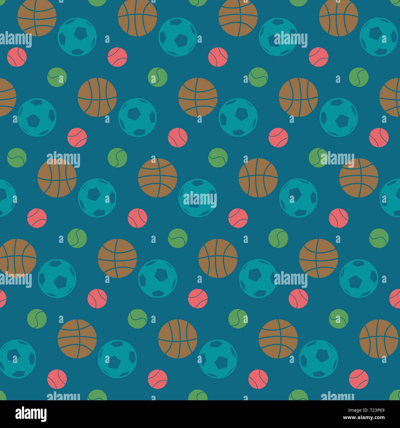 Tennis balls seamless pattern hi-res stock photography and images - Alamy