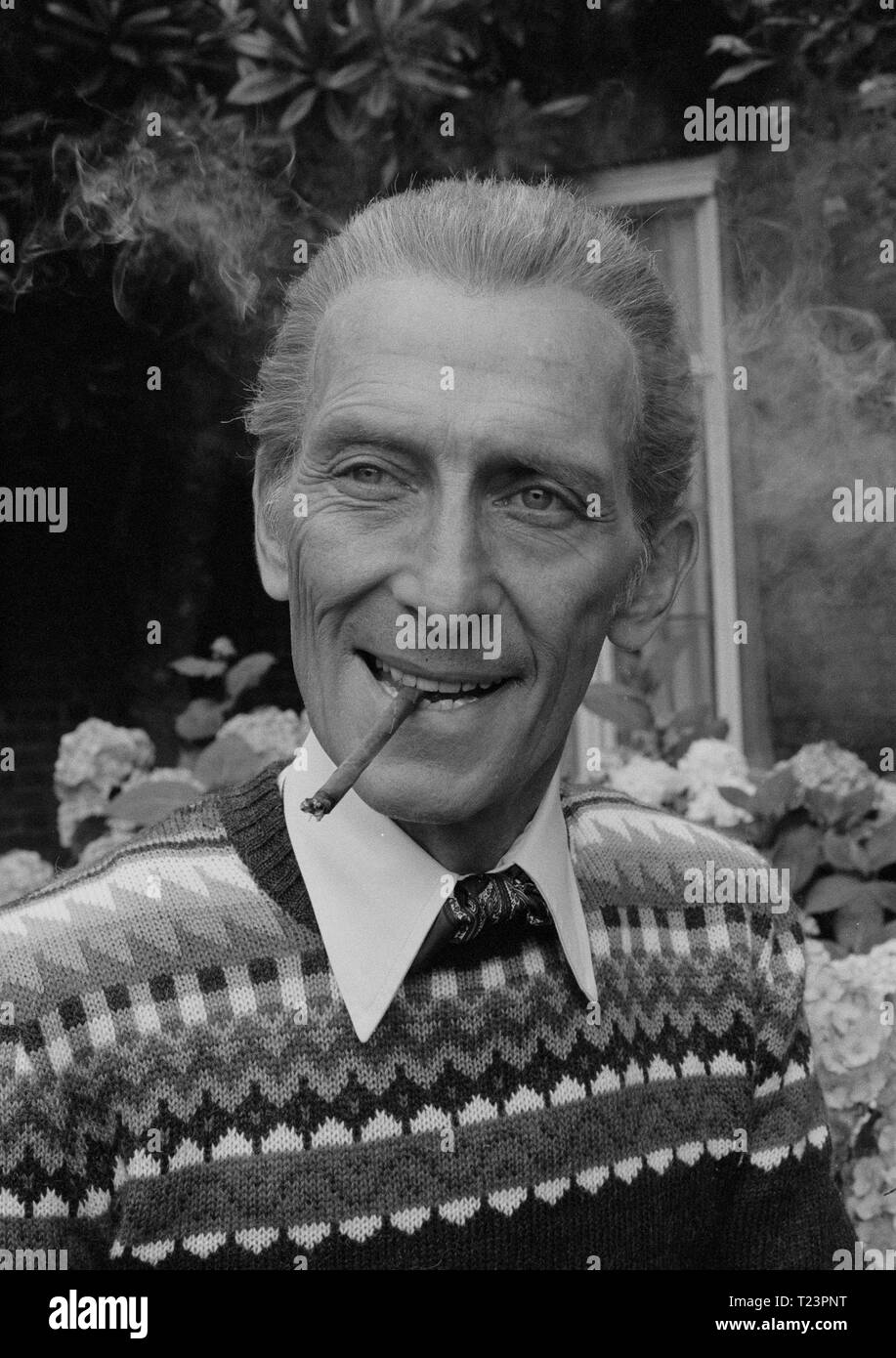 Peter cushing portrait hi-res stock photography and images - Alamy