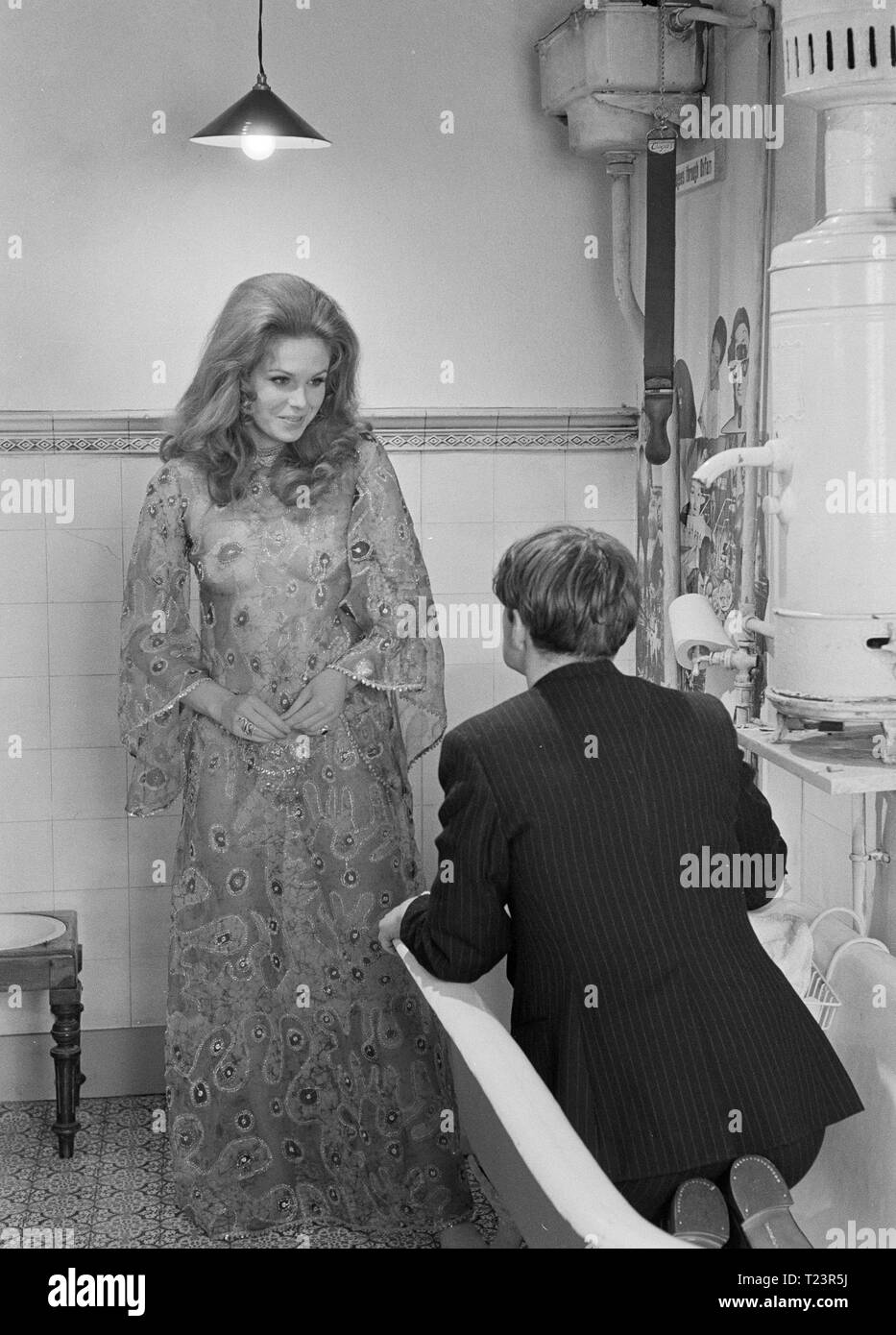The Breaking of Bumbo (1970) Joanna Lumley, Date: 1970 Stock Photo - Alamy