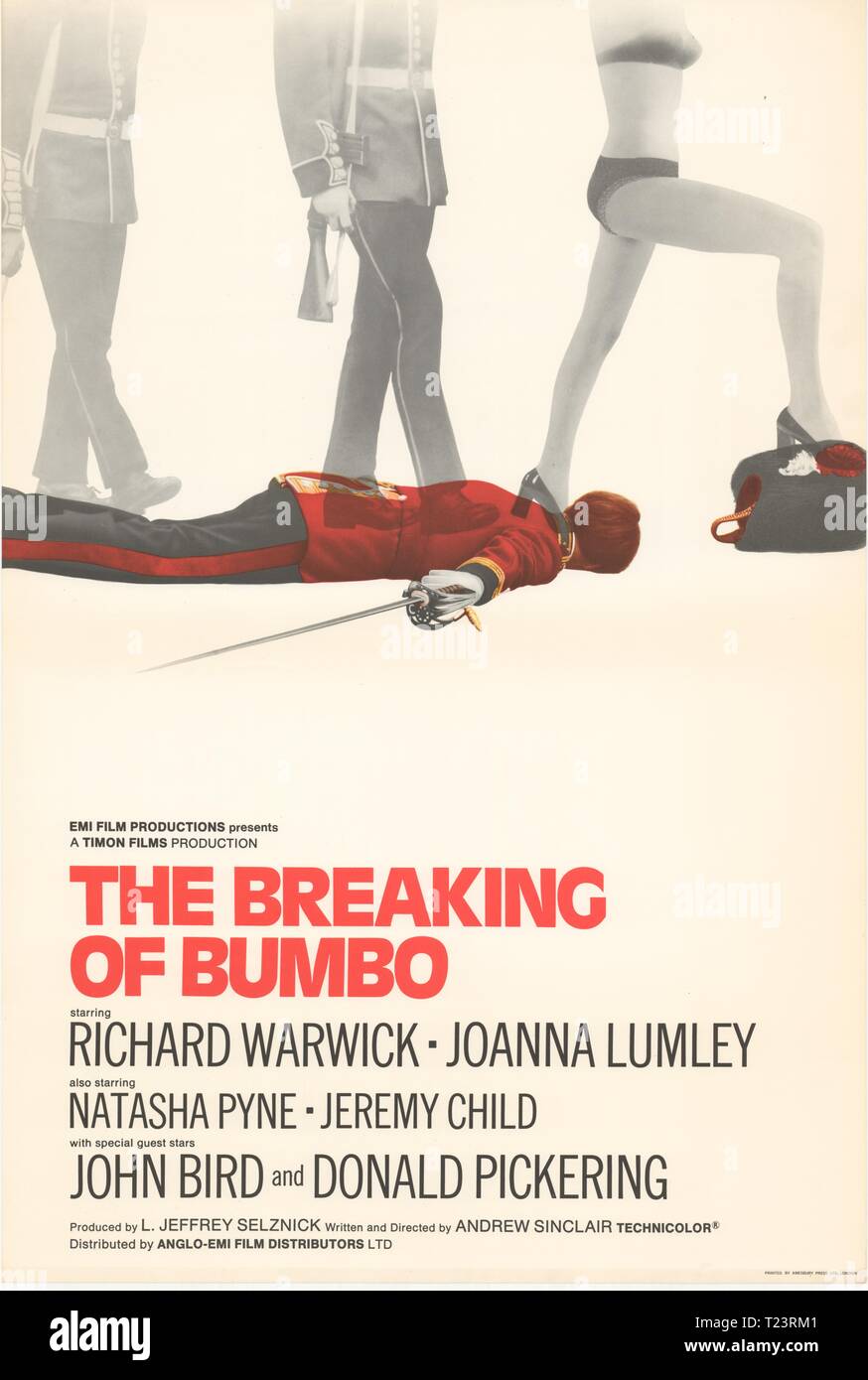 The Breaking of Bumbo (1970) Film Poster Date: 1970 Stock Photo - Alamy