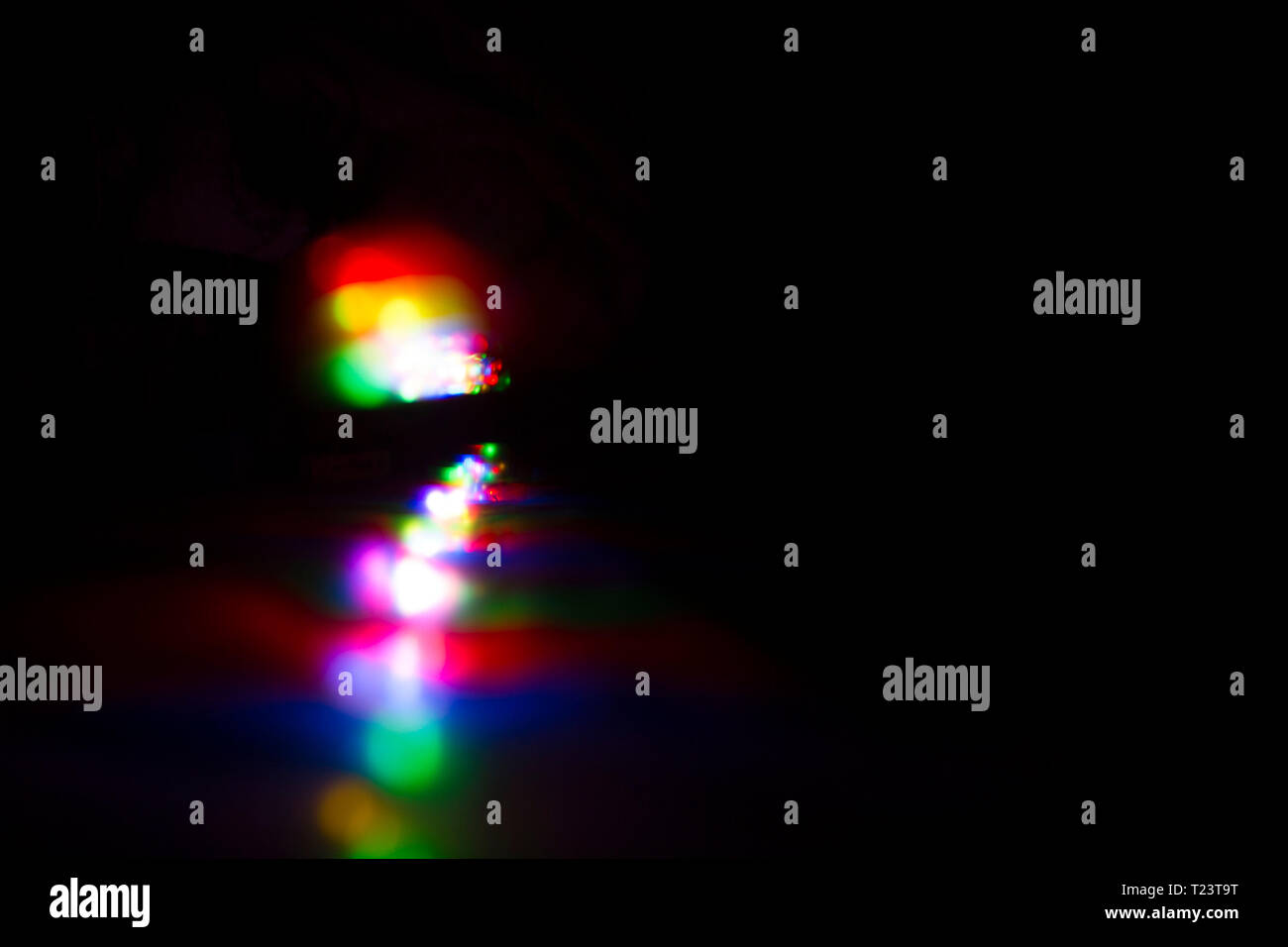 Line of lights Stock Photo - Alamy