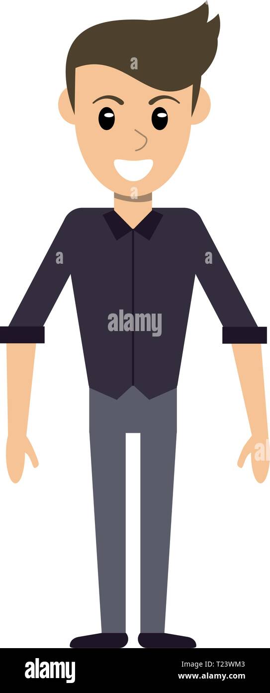 Man with elegant clothes cartoon Stock Vector Image & Art - Alamy