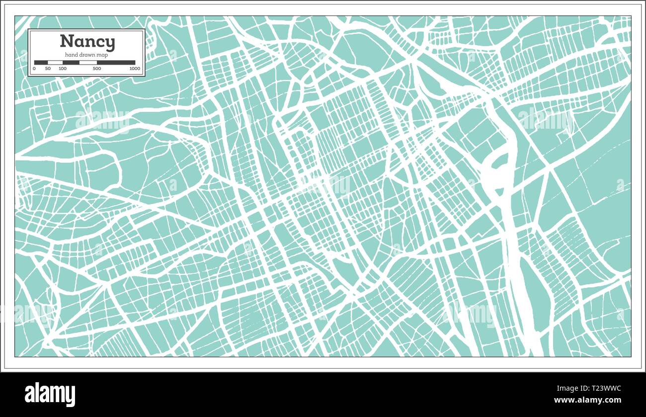 Nancy map Stock Vector Images - Alamy