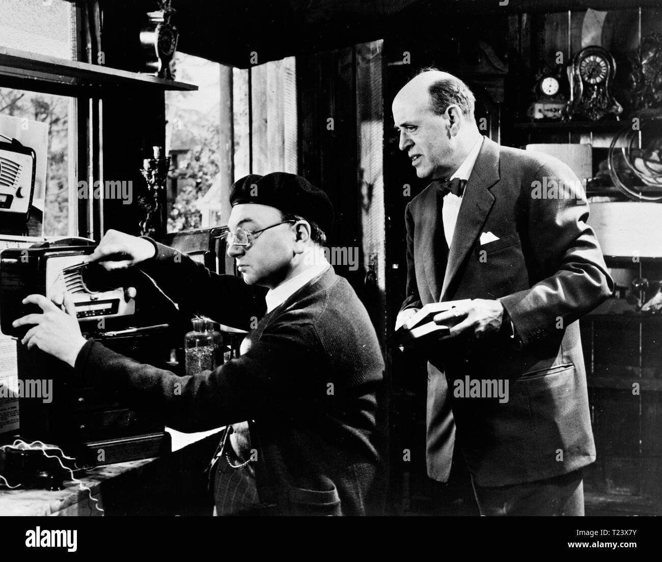 The Green Man (1956) John Chandos, Alastair Sim, Date: 1956 Stock Photo ...