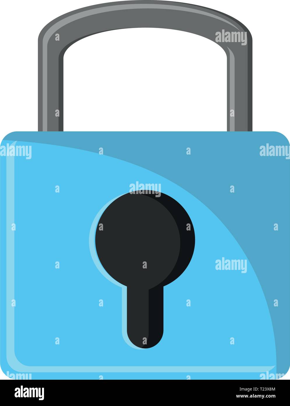Padlock security symbol Stock Vector Image & Art - Alamy