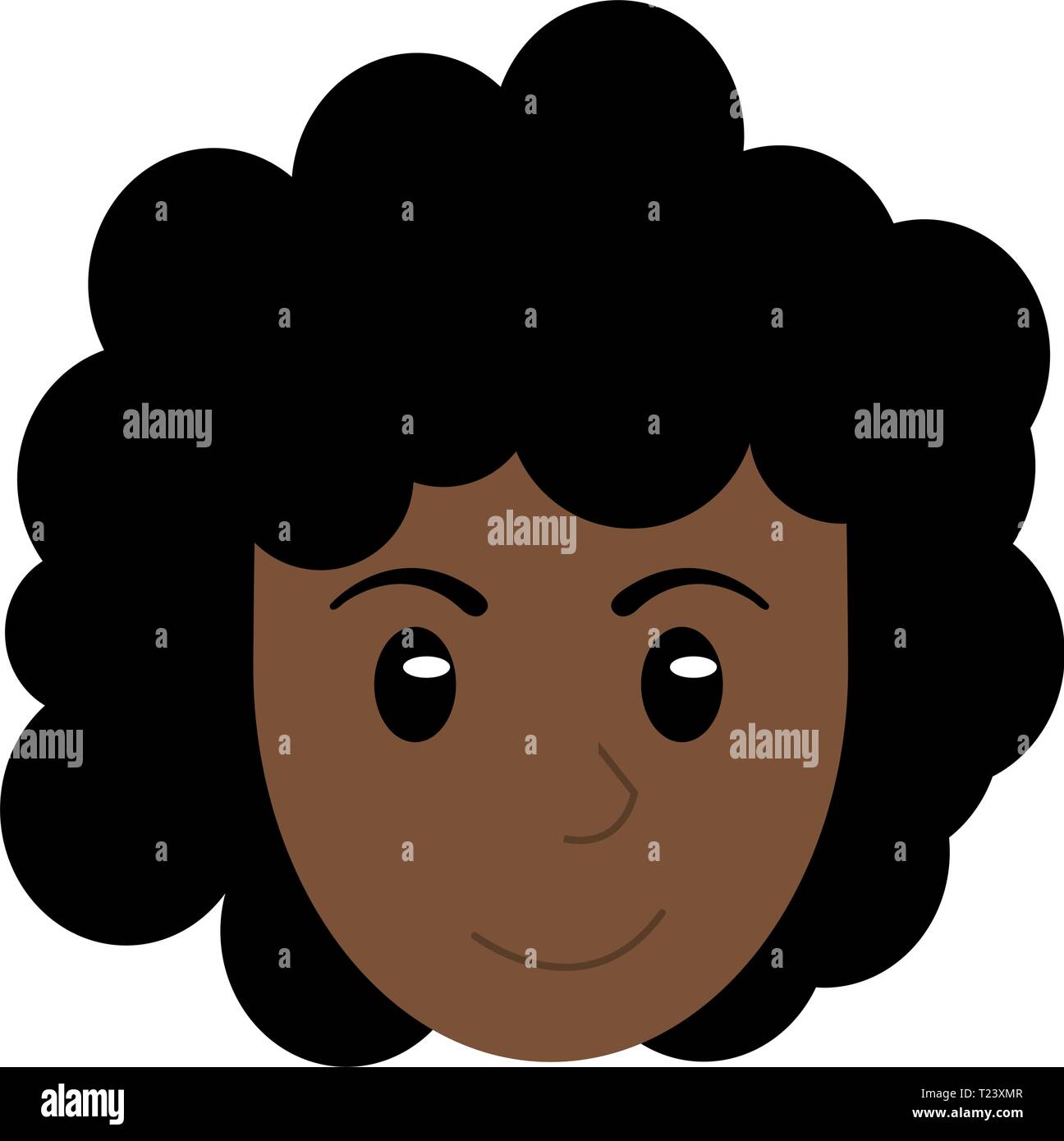 Woman face smiling cartoon Stock Vector Image & Art - Alamy