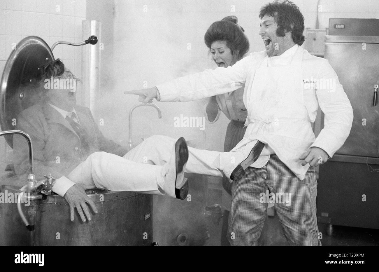 On the buses reg varney hi-res stock photography and images - Alamy