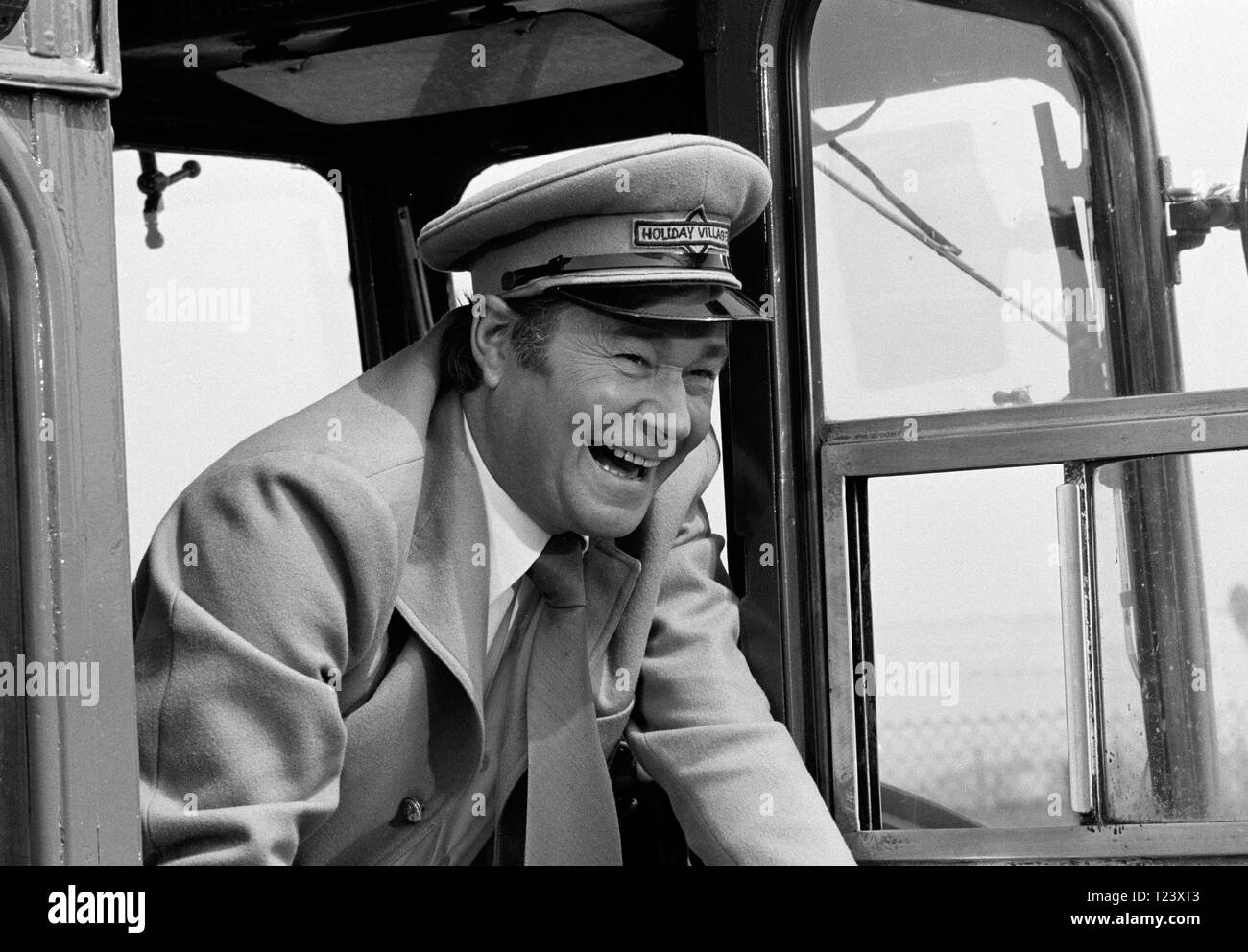 Holiday on the Buses (1973) Reg Varney, Date: 1973 Stock Photo - Alamy