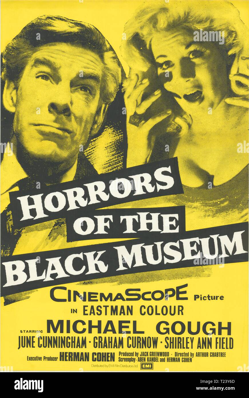 Horrors of the Black Museum (1959) Publicity information, Film poster ...
