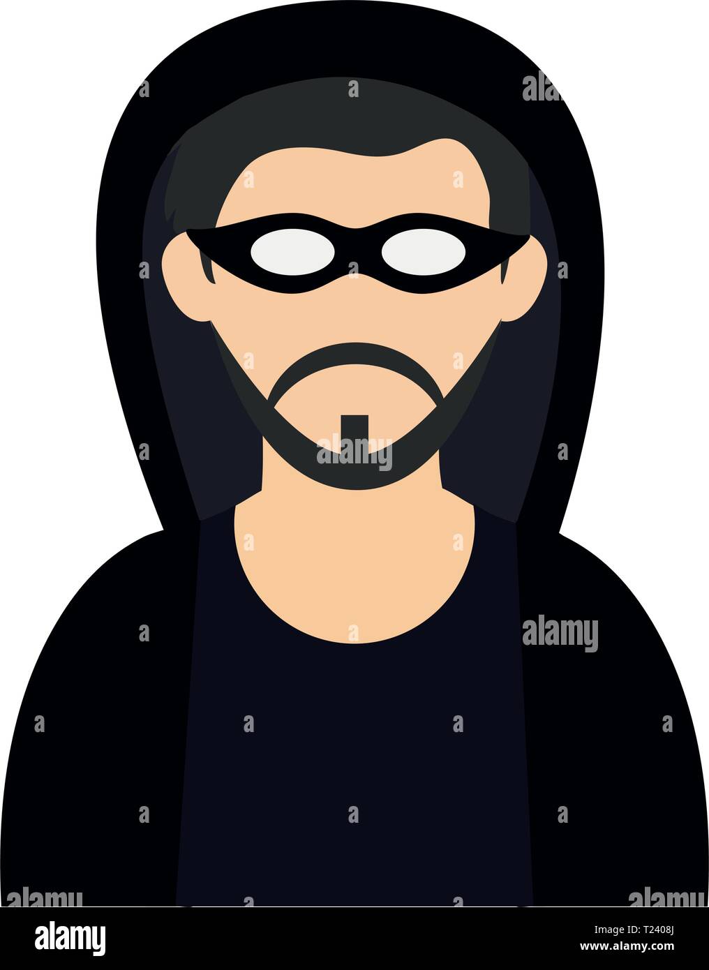 Hacker with mask avatar Stock Vector Image & Art - Alamy