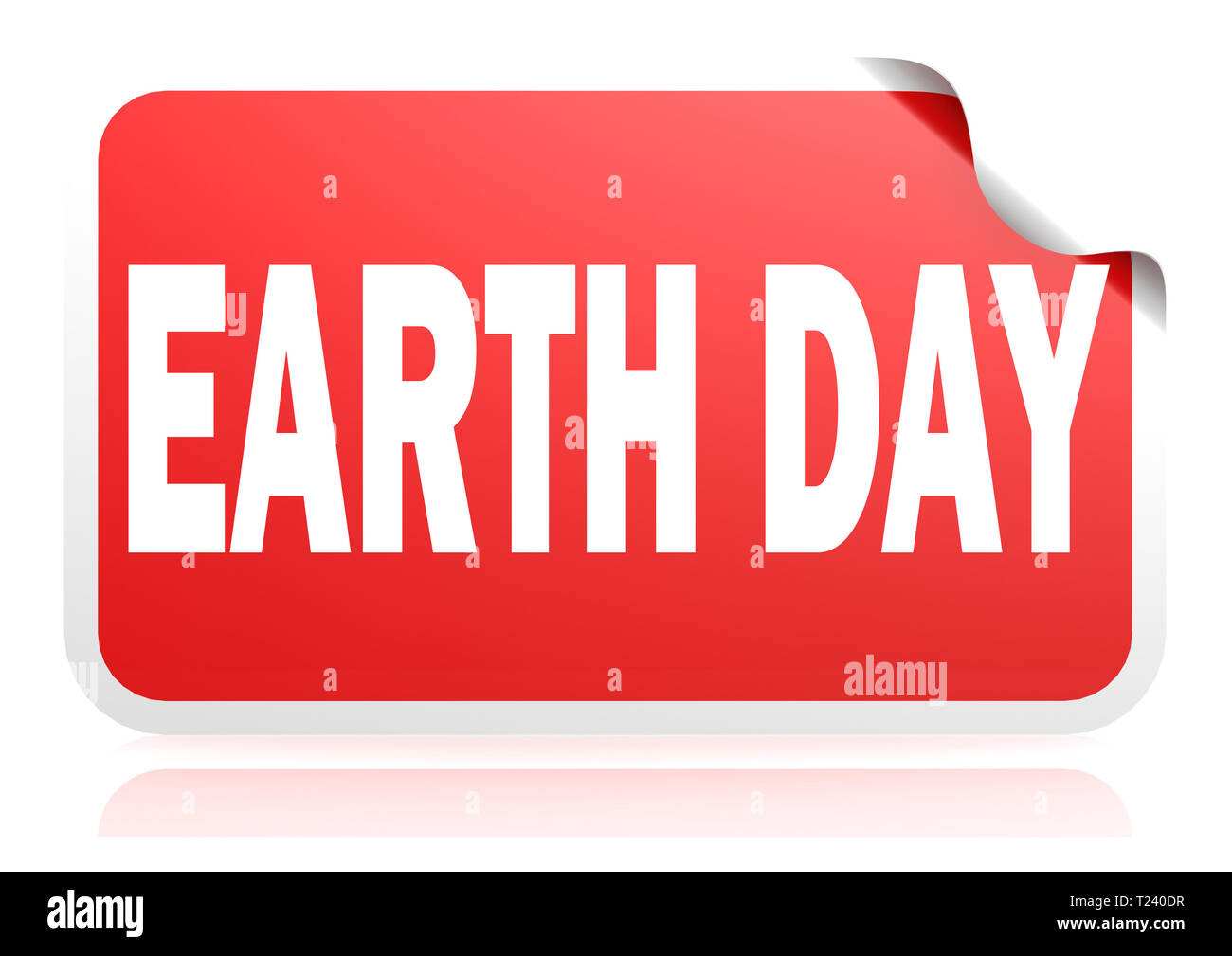 3d rendering earth day Cut Out Stock Images & Pictures - Alamy