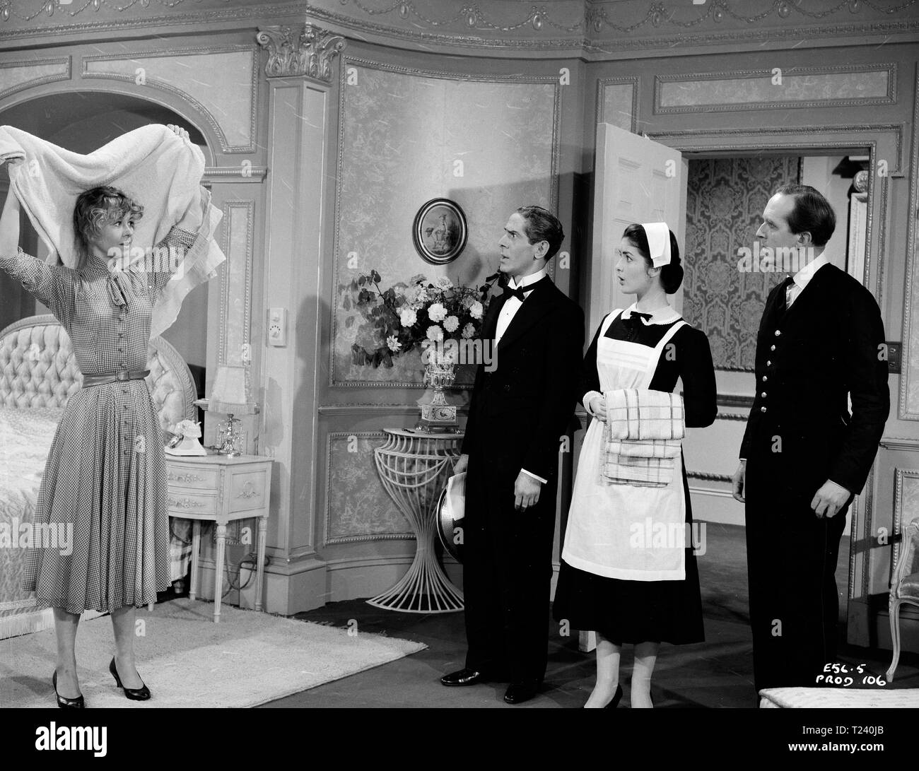 Let's Be Happy (1957) Vera-Ellen, Brian Oulton, Date: 1957 Stock Photo ...