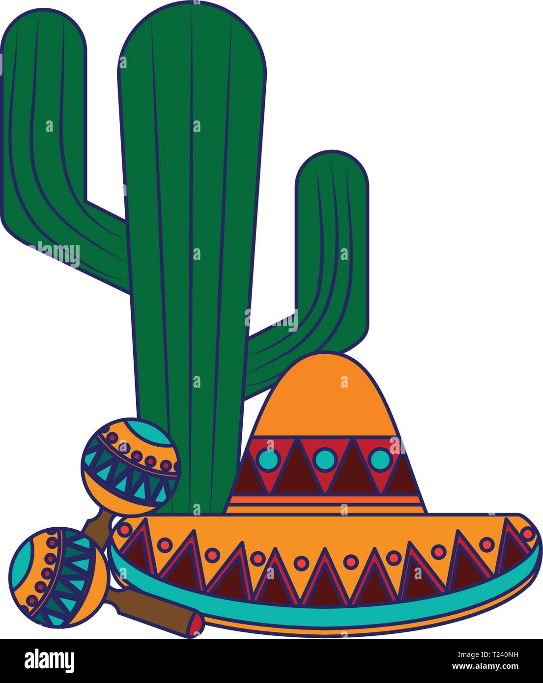 Mexico culture cartoons Stock Vector Image & Art - Alamy