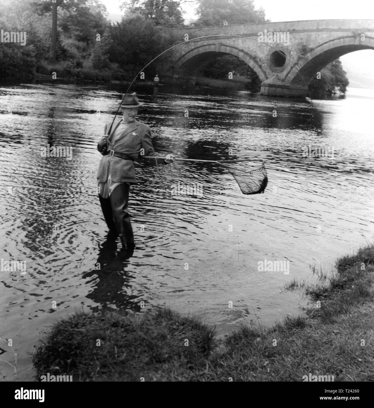 Let's Be Happy (1957) Guy Middleton, Date: 1957 Stock Photo - Alamy