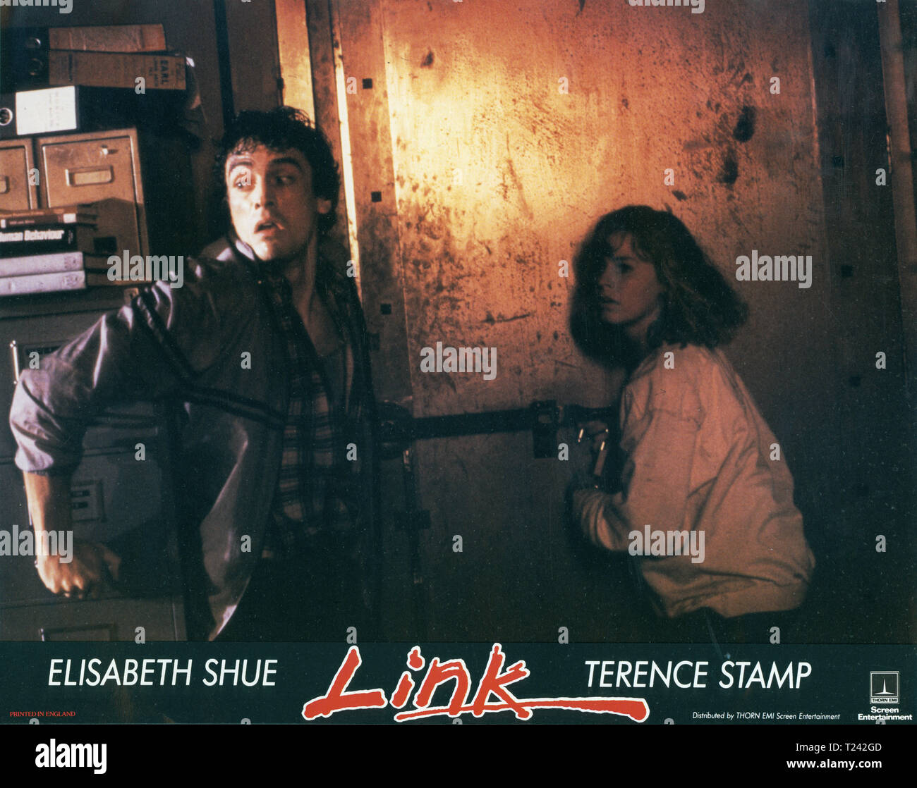 Link (1986) Elisabeth Shue, David O'Hara, Date: 1986 Stock Photo - Alamy