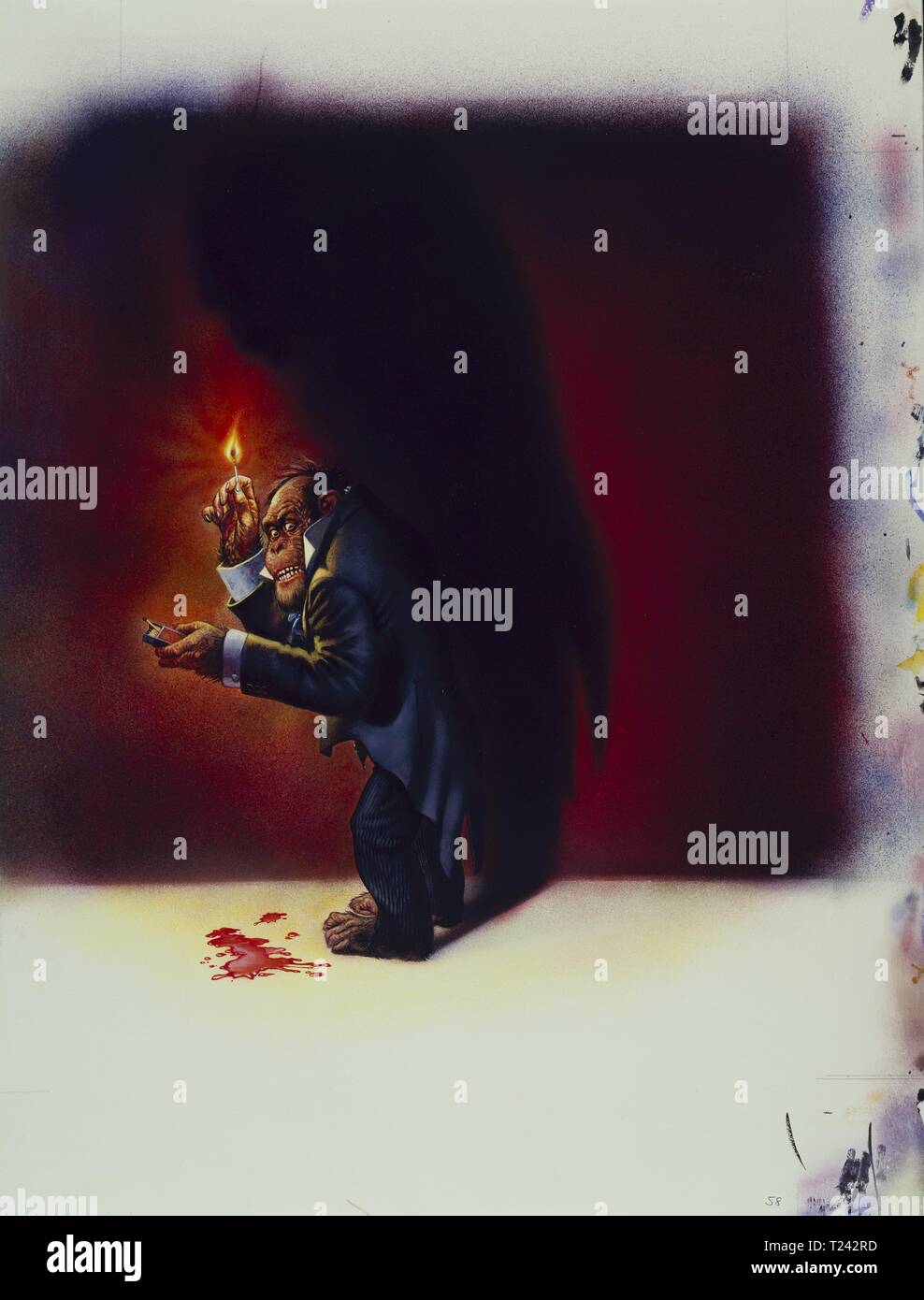 Link (1986) Publicity information, Date: 1986 Stock Photo - Alamy