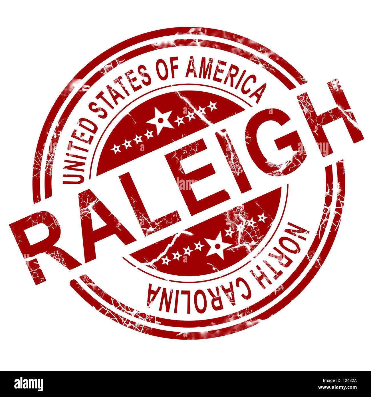 Red Raleigh with white background, 3D rendering Stock Photo - Alamy