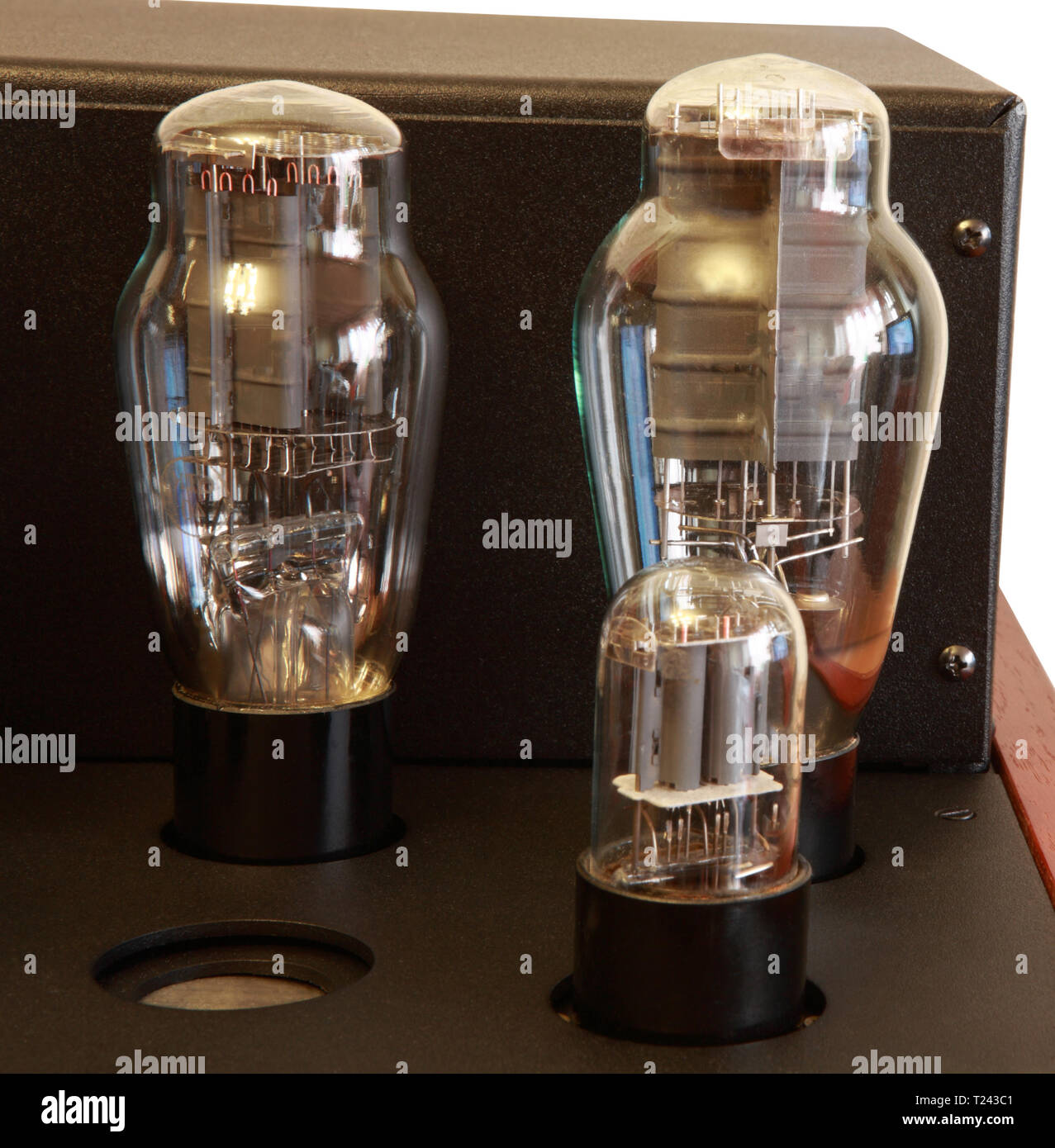 vacuum tube amplifier at day Stock Photo - Alamy
